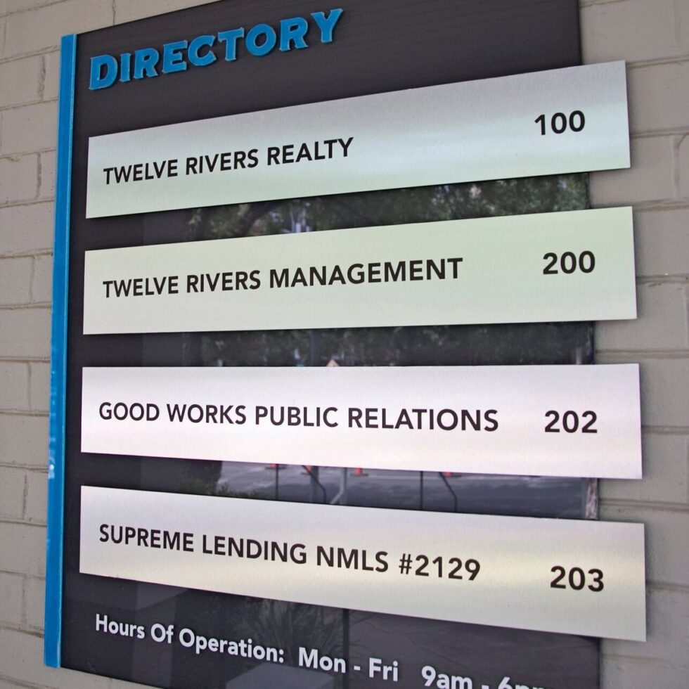 Directory Signage in KL & Selangor | Digital Signboards